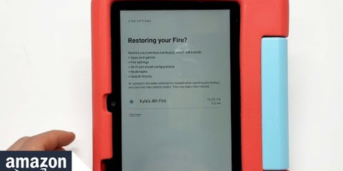 How to set up a new Fire Kids tablet