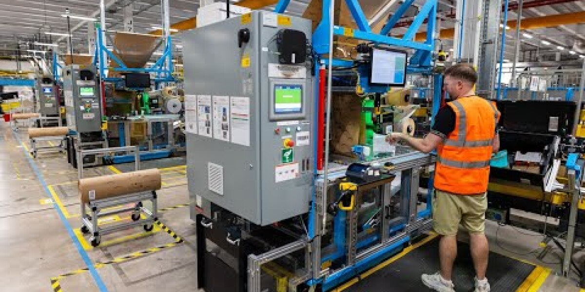 Amazon’s new automated packaging machines create paper bags that are ...