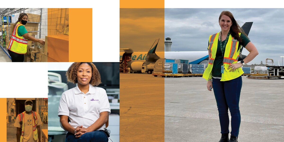 The jobs that make the journey of an Amazon package happen