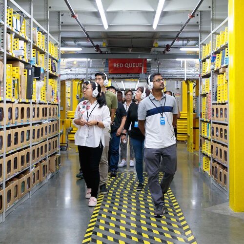 Tour an Amazon fulfillment center