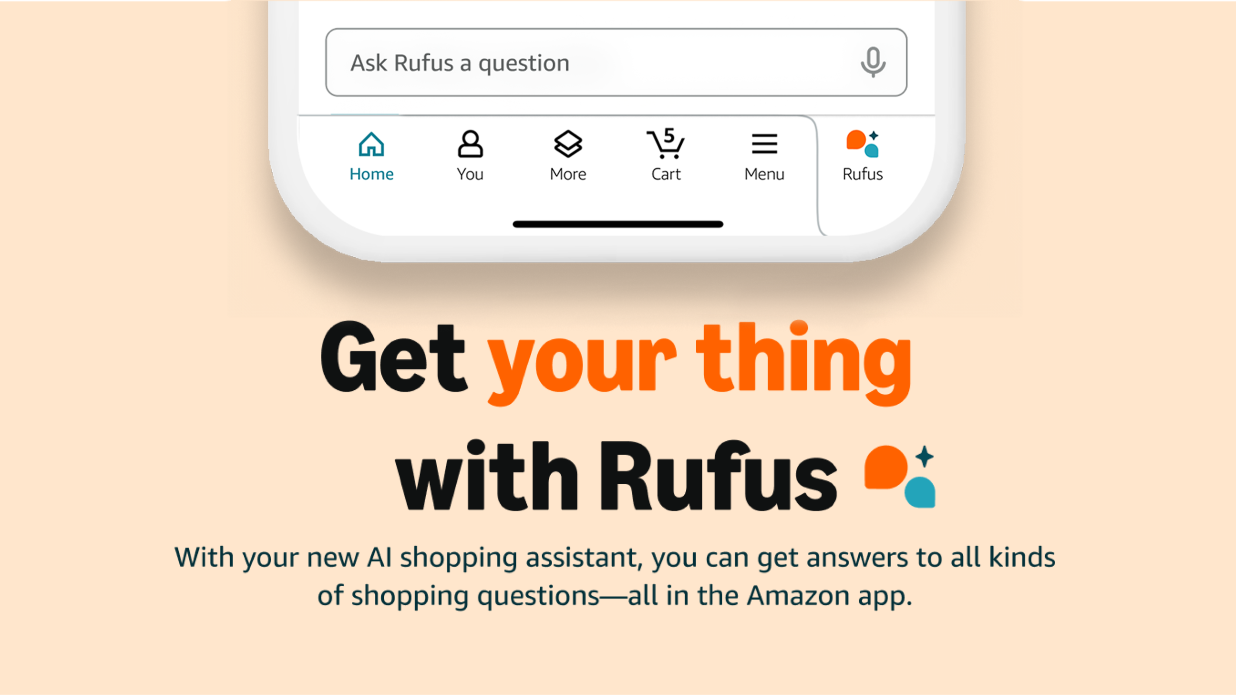 Amazon AI assistant Rufus has been used by 1 crore+ customers - About ...