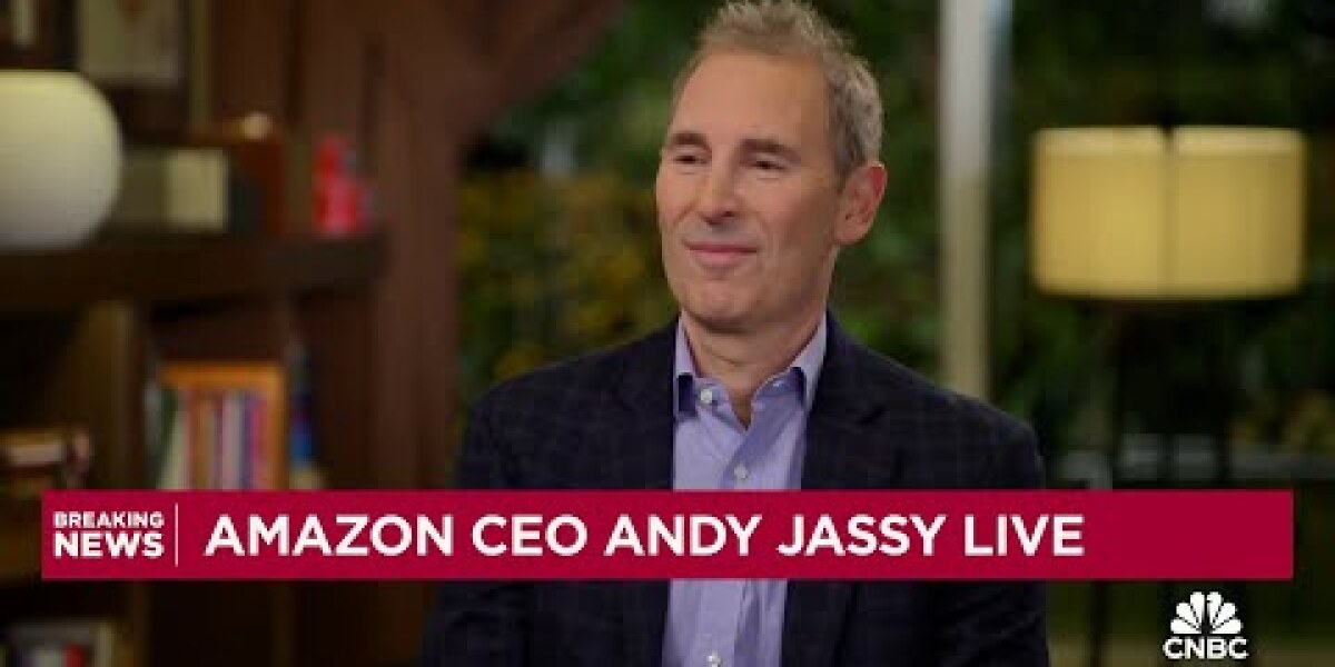 Amazon CEO Andy Jassy on AI innovation, faster delivery in new interview