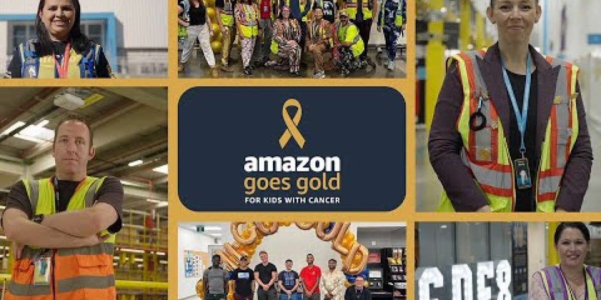 How Amazon is showing support for kids with cancer